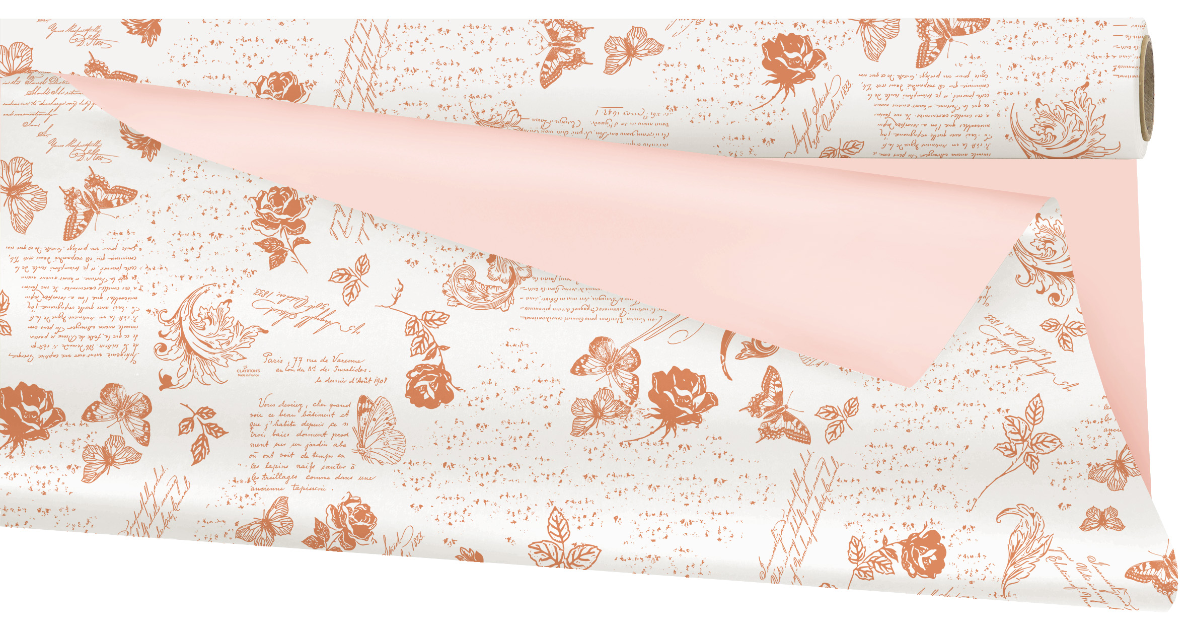 Roma Kraft Paper Roll .79m x 25m Terracota