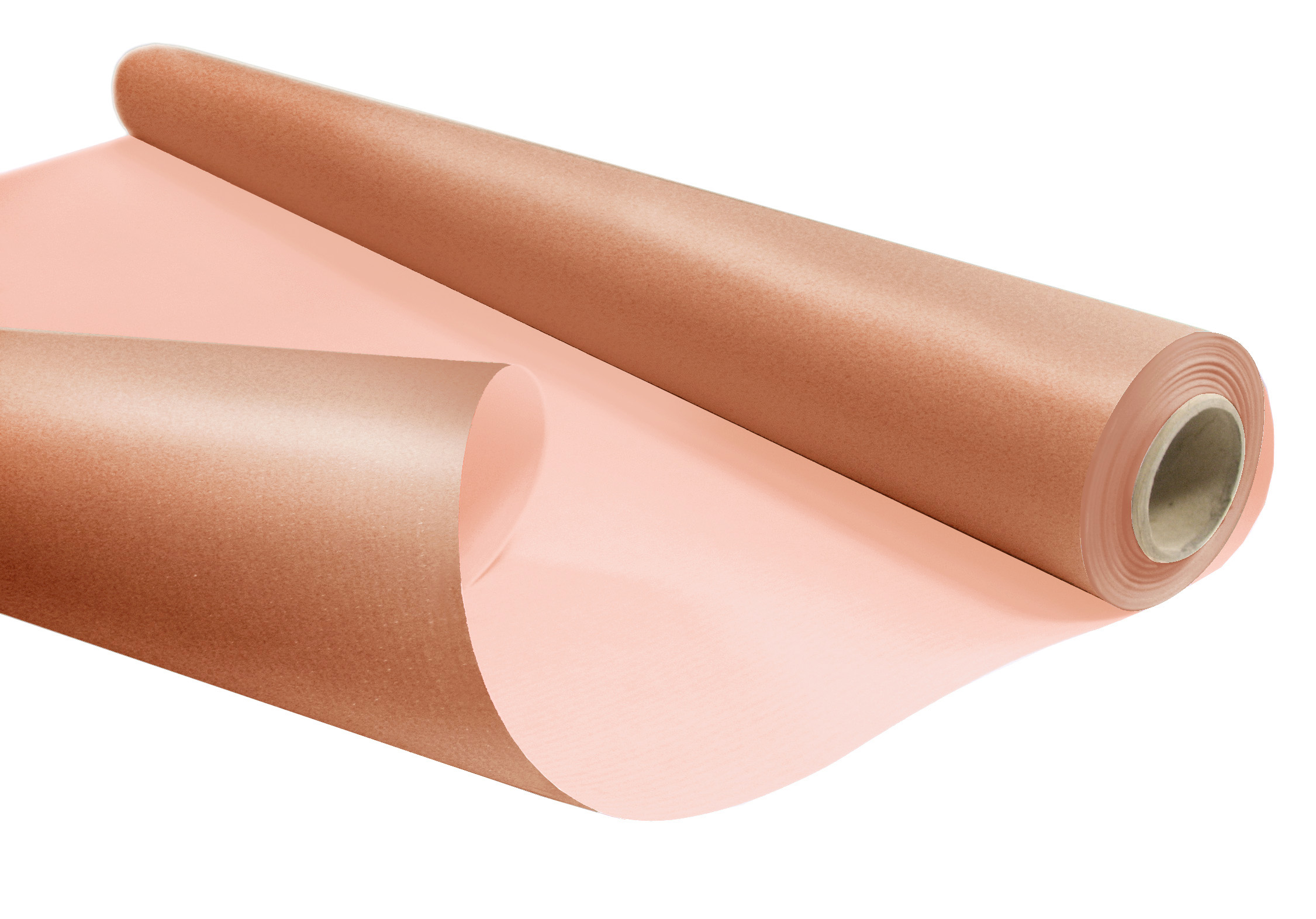 Double Sided Metallic Kraft Paper .79 x 40m Copper/Peach
